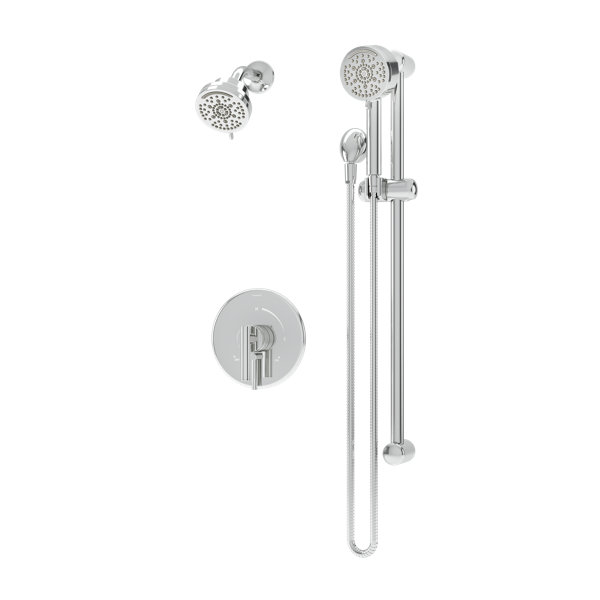 Symmons Dia HydroMersion Single Handle Shower System with Hand Shower & Reviews | Wayfair